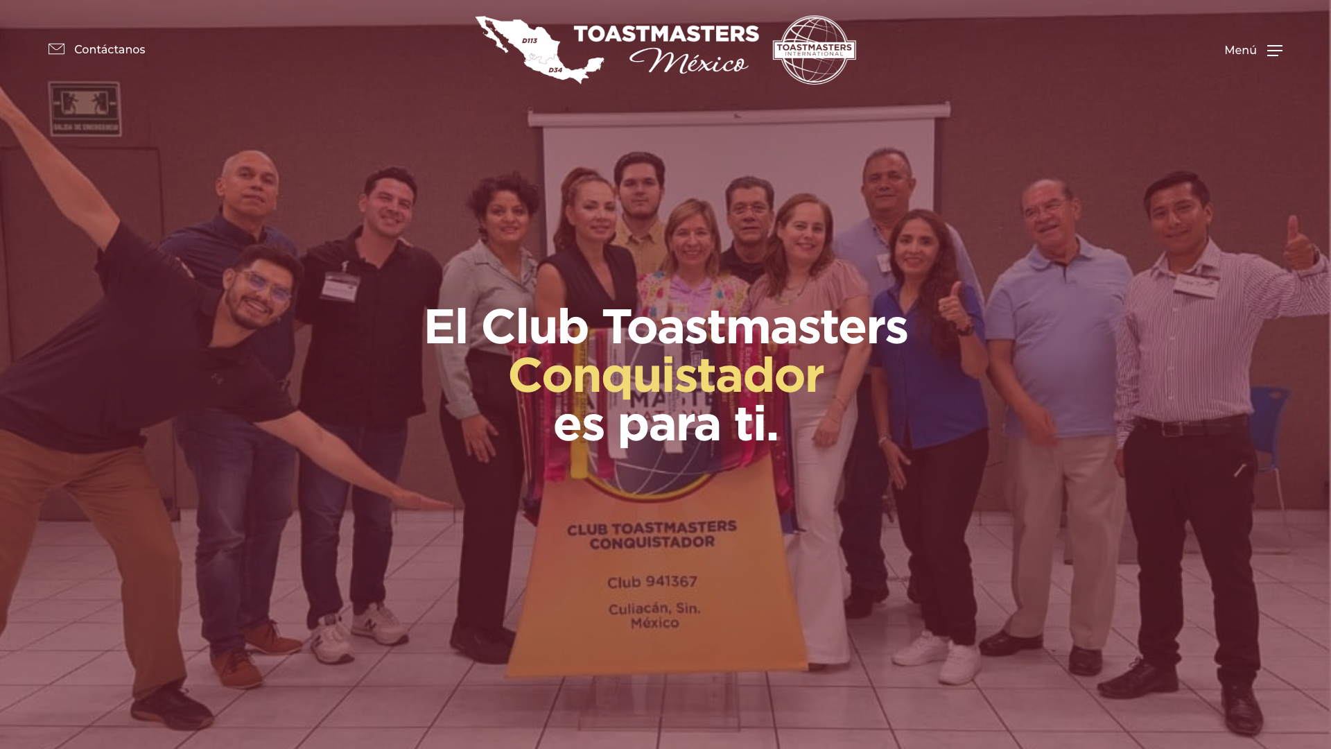 Sitio Web para tu Club – Toastmasters International® en México